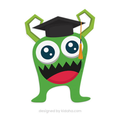 Free green monster clip arts for education – KIDAHA