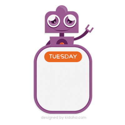 Tuesday Robot Note – KIDAHA