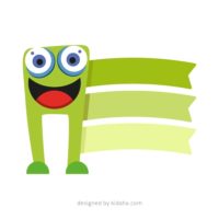 Green monster label diagram clip art – KIDAHA