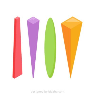 Colorful prism geometric figure free clip art – KIDAHA
