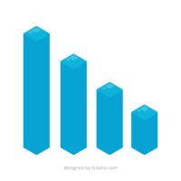 Blue bar chart free educational clip art – KIDAHA